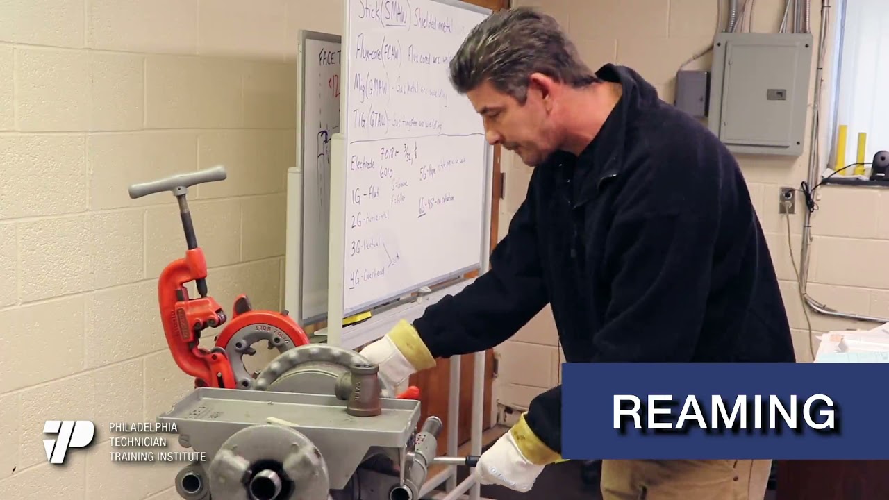 How to use Pipe threader? - RIDGID 300 - YouTube