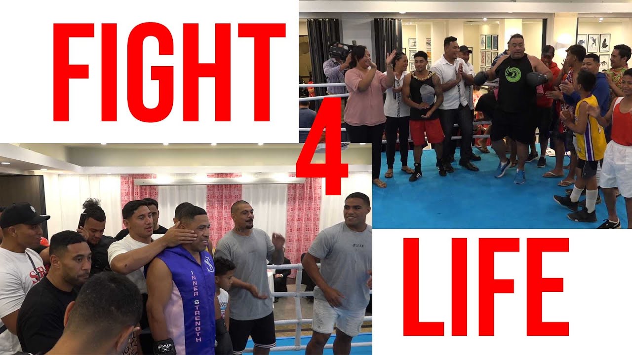 John Hopoate vs. 'Epeli Taione Fight For Life -Charity Boxing - YouTube