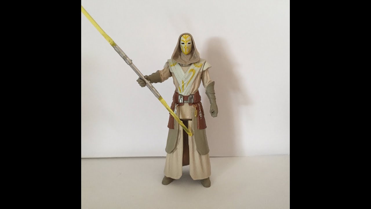 Hasbro Star Wars Saga Legends Jedi Temple Guard Review - YouTube