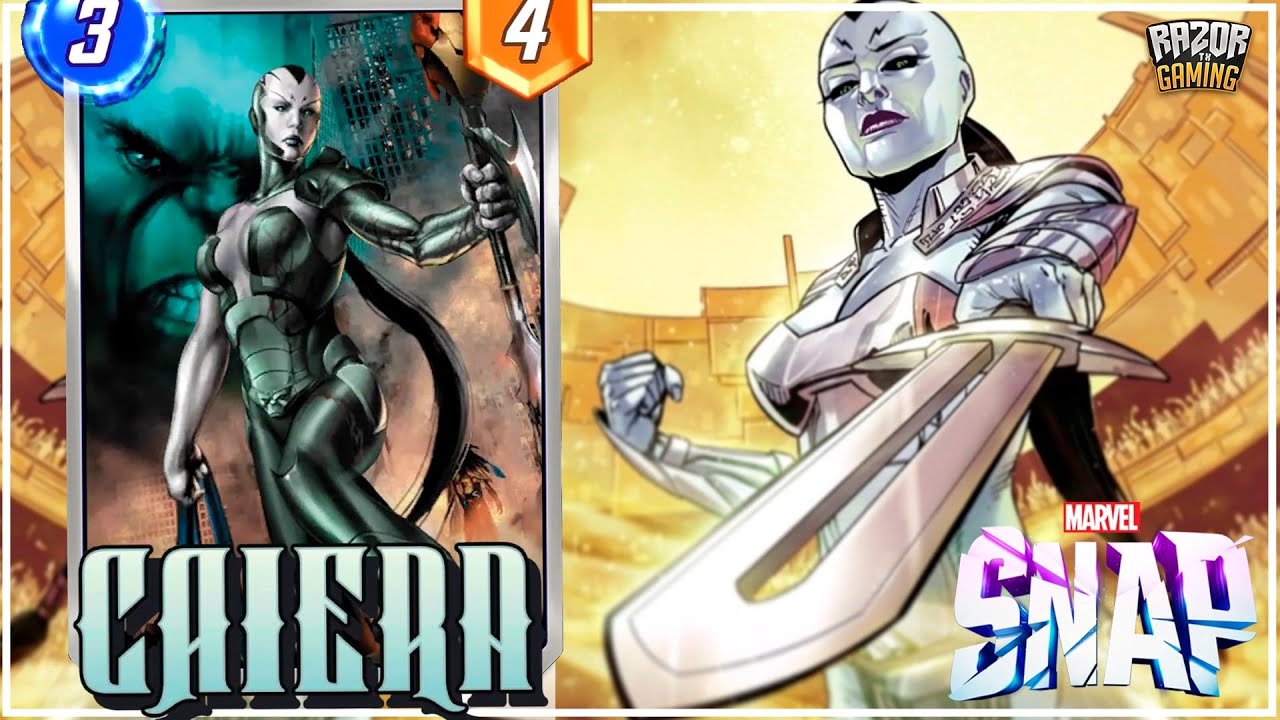 NUEVA CARTA: CAIERA ¿MERECE LA PENA? + MAZOS 🔴 MARVEL SNAP - YouTube