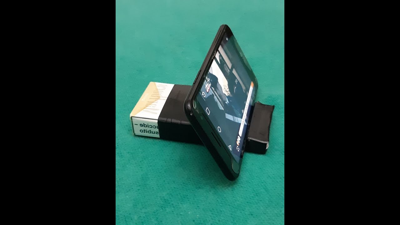 TUTORIAL S.P.C ( SUPPORTO PER CELLULARE ) - YouTube