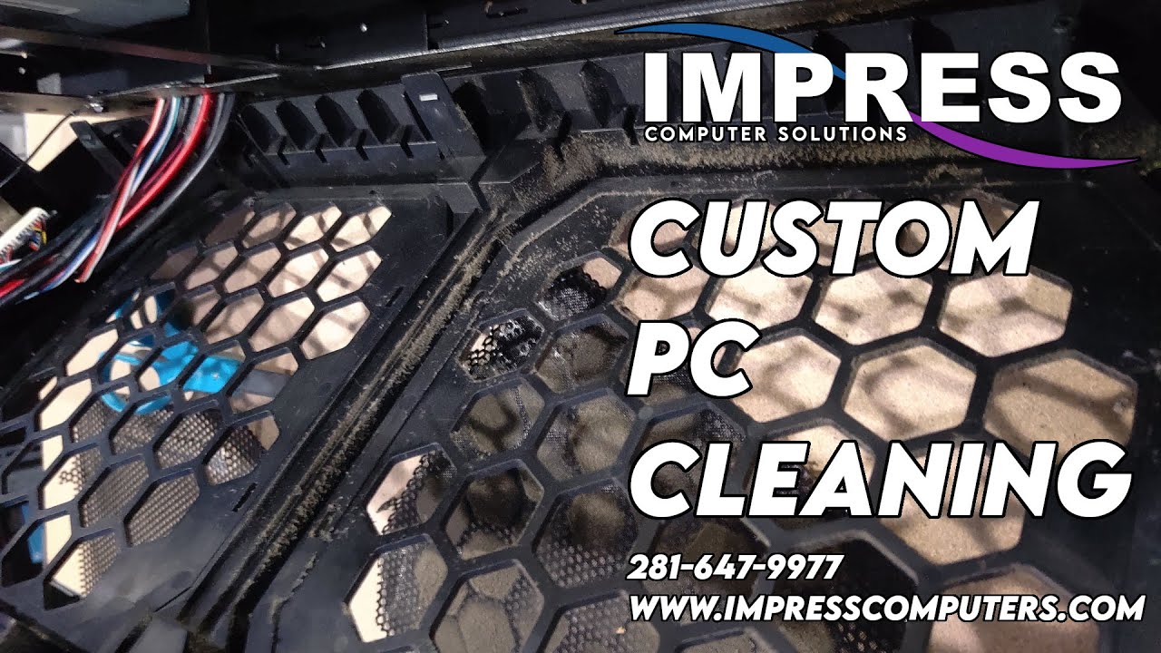 Doing a Custom Build Gaming PC Full Strip and Clean & applying new thermal paste - Impress ...