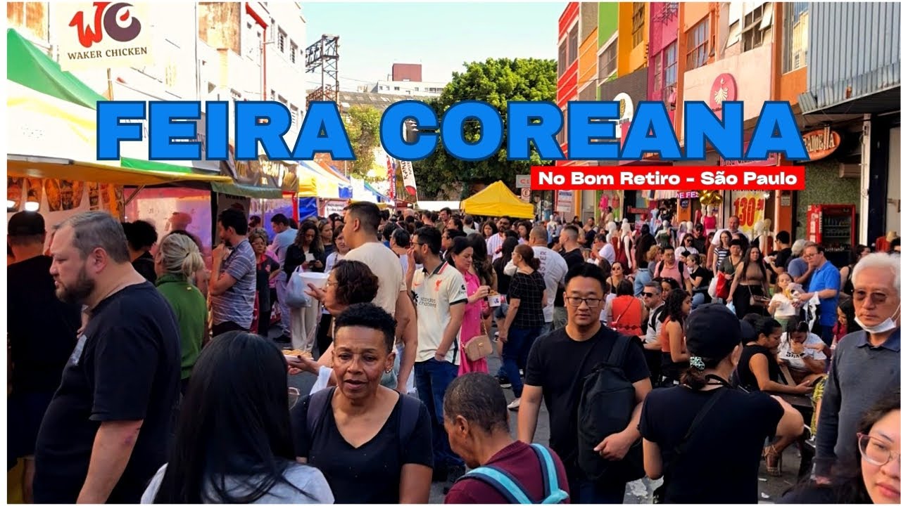 Feira Coreana no Bom Retiro SP - Programa Viagens & Destinos - Ep 2 ...
