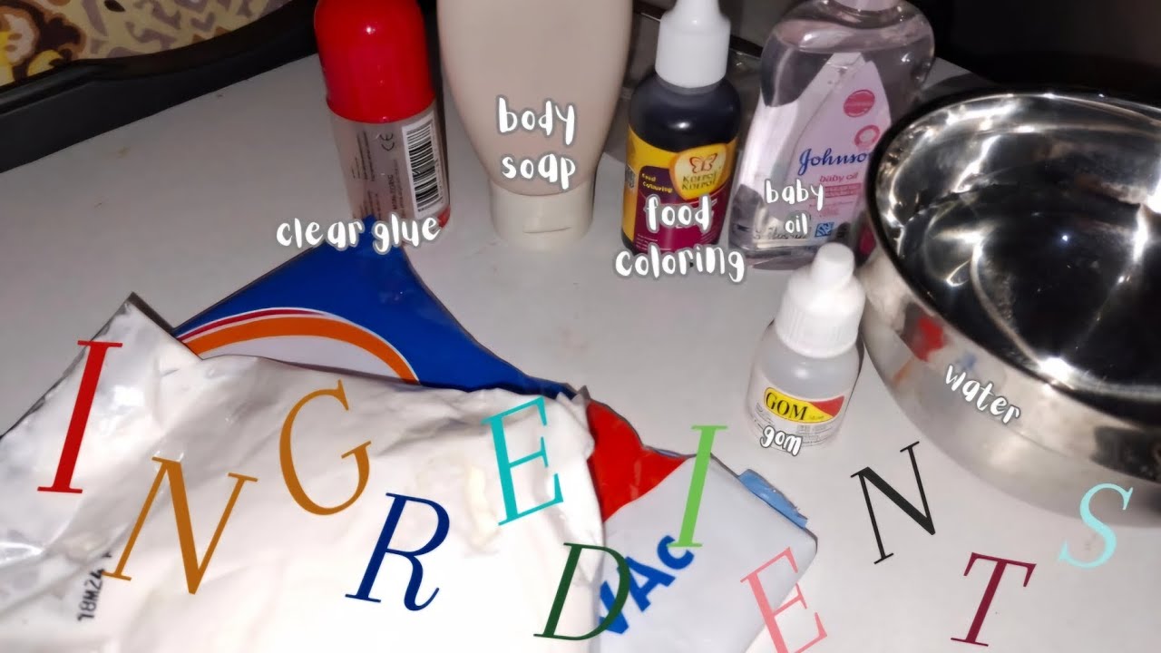 procedure text (how to make slime)🫧🩷🤏🏻 - YouTube