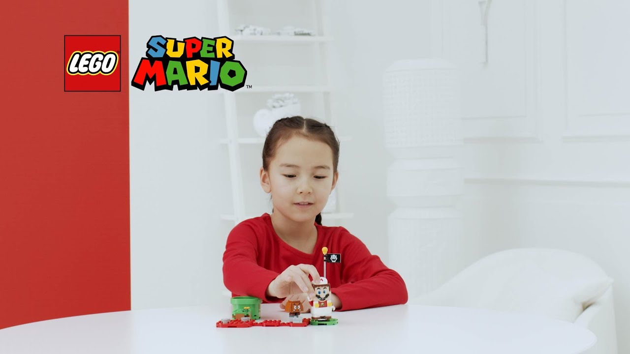 LEGO Super Mario Fire Mario Power-Up Pack 71370 - YouTube