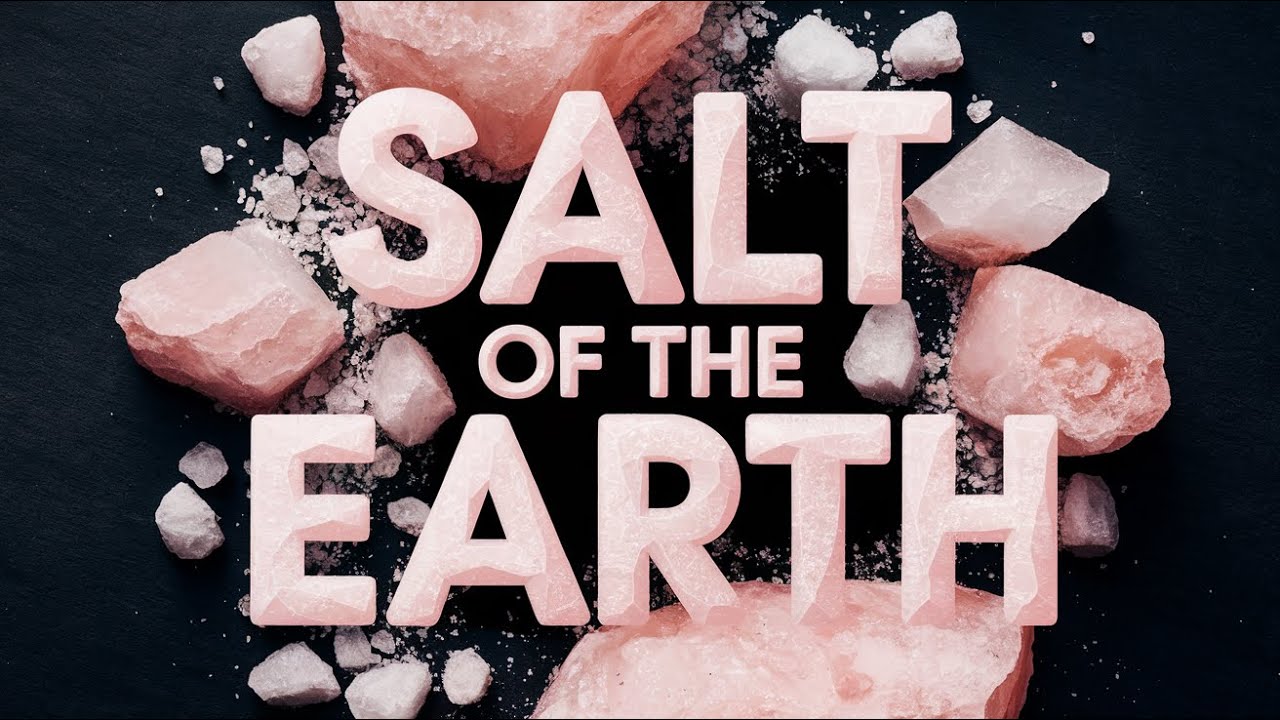 The Salt of the Earth: What Jesus Really Meant - YouTube