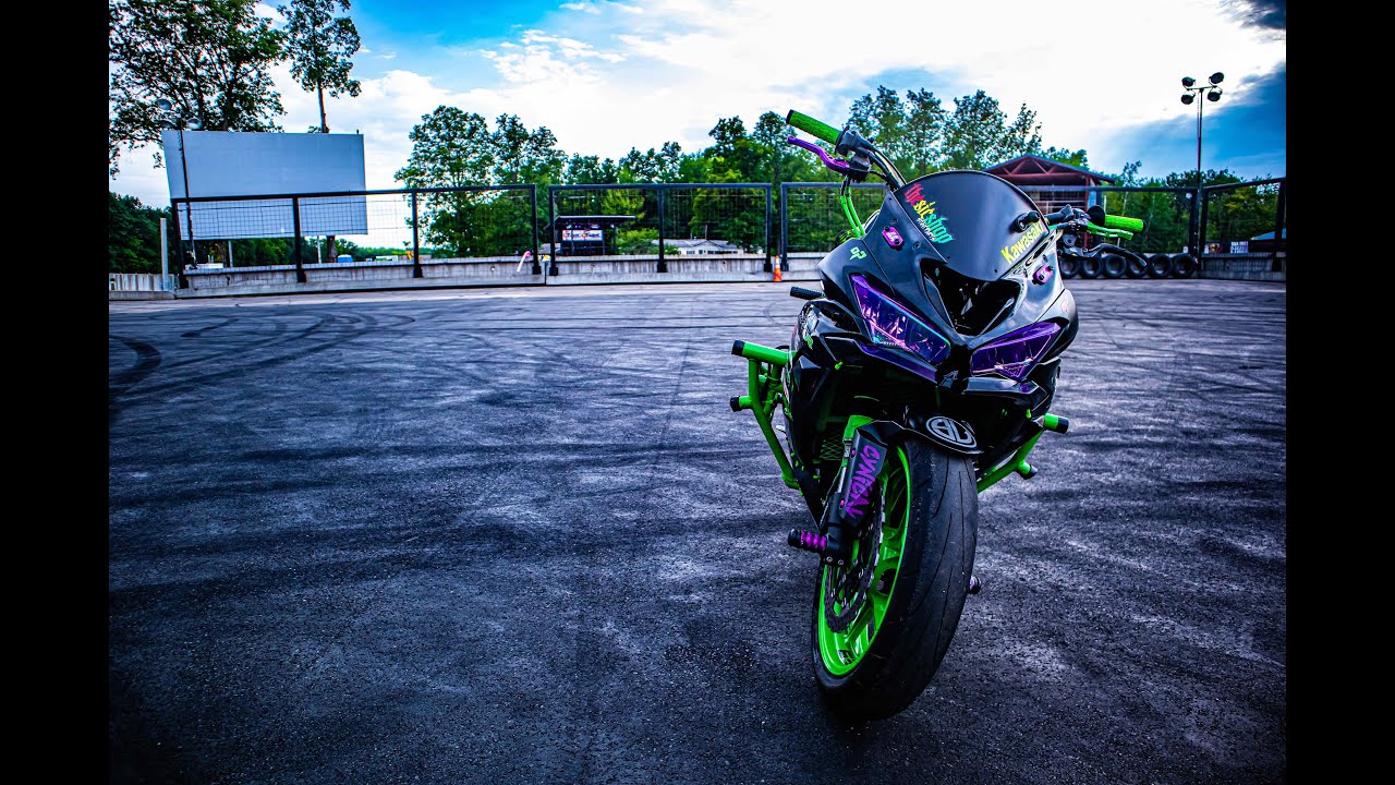 2019 Kawasaki Ninja ZX6R Stunt Bike walkthrough - YouTube
