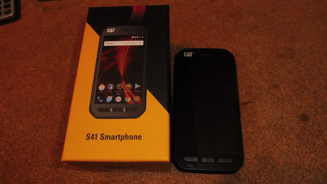 CAT S41 erste Erfahrungen und Unboxing - YouTube