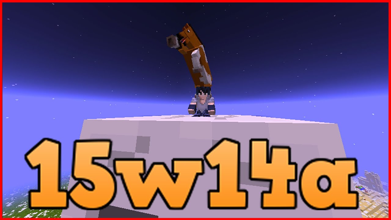 Minecraft Snapshot 15w14a - The Survival Update! - YouTube