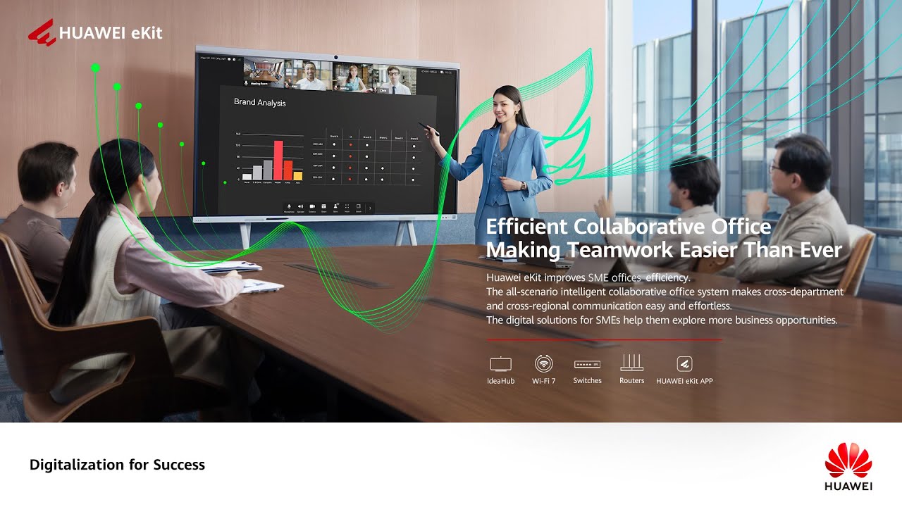 Transform your enterprise meetings with HUAWEI eKit - YouTube