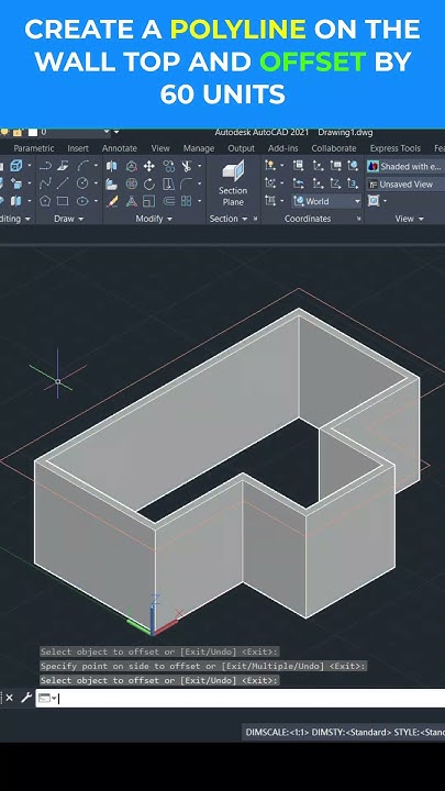 Create 3d Roof Autocadtutorial Autocadtips 3droof Youtube