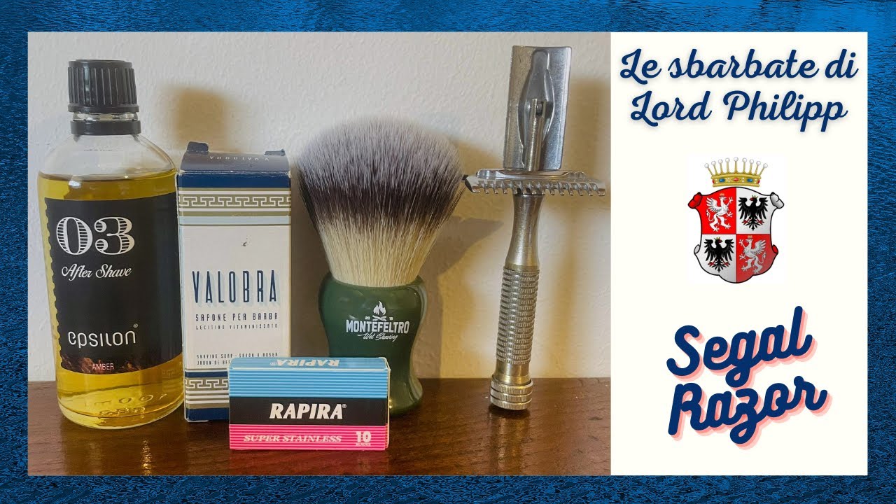 Lord Philipp - Rasatura tradizionale Vintage , Segal Razor - YouTube