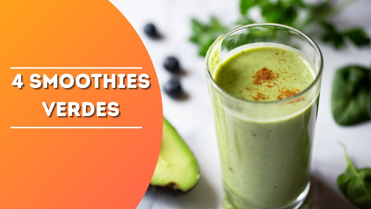 4 Receitas de Smoothies Verde para você variar no café da manhã super ...