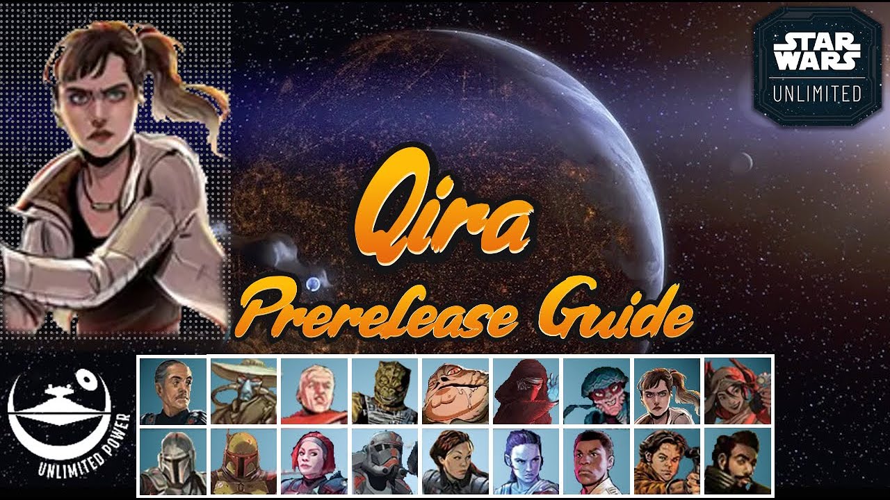 Qira prerelease guide : Star Wars Unlimited - YouTube