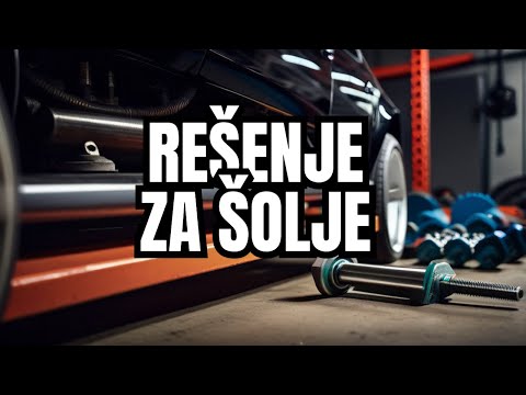 Kako resiti solje amortizera bez zamene na Golf 2 😉 - YouTube