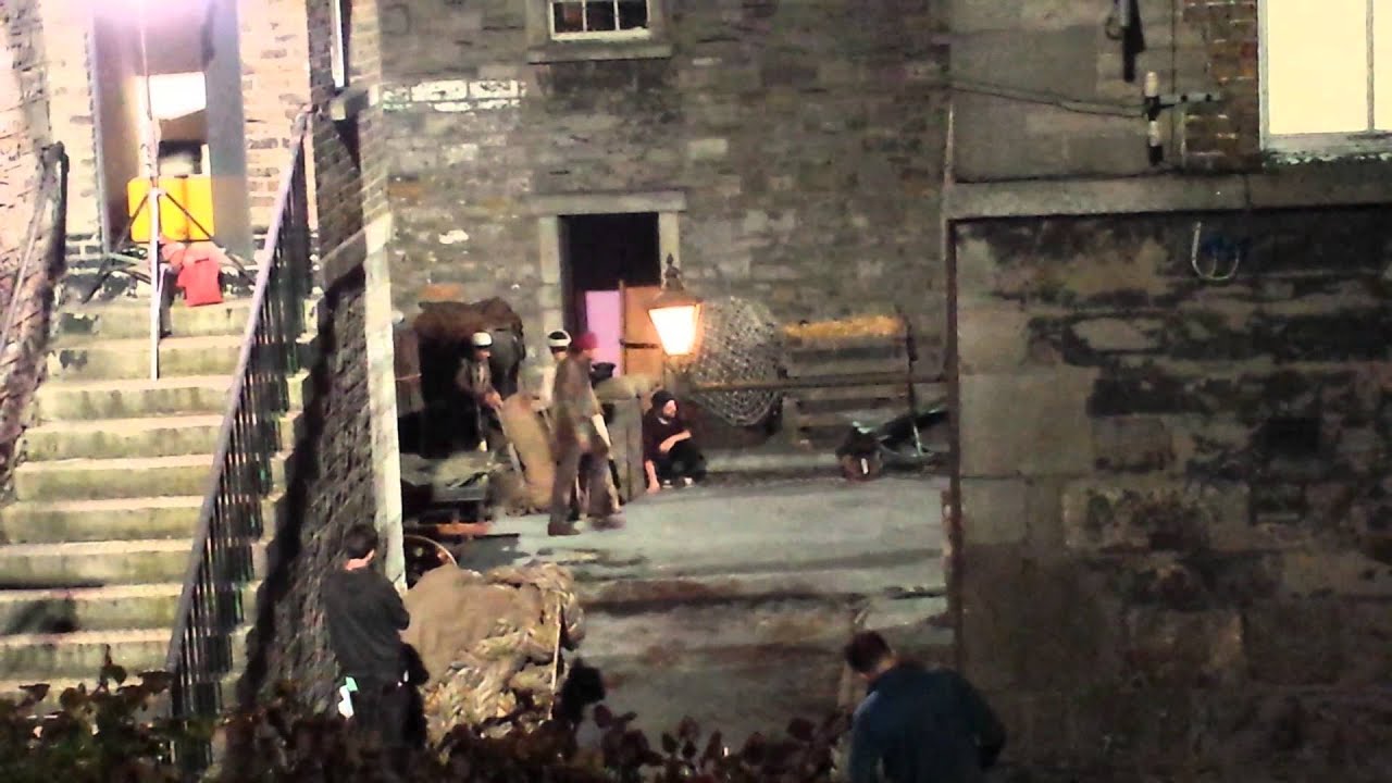 Ripper Street shooting at Collins Barracks - YouTube