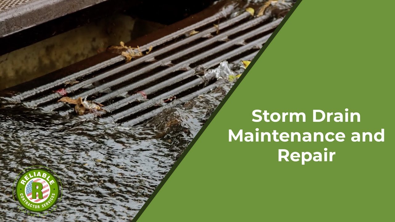 Storm Drain Maintenance and Repair - YouTube