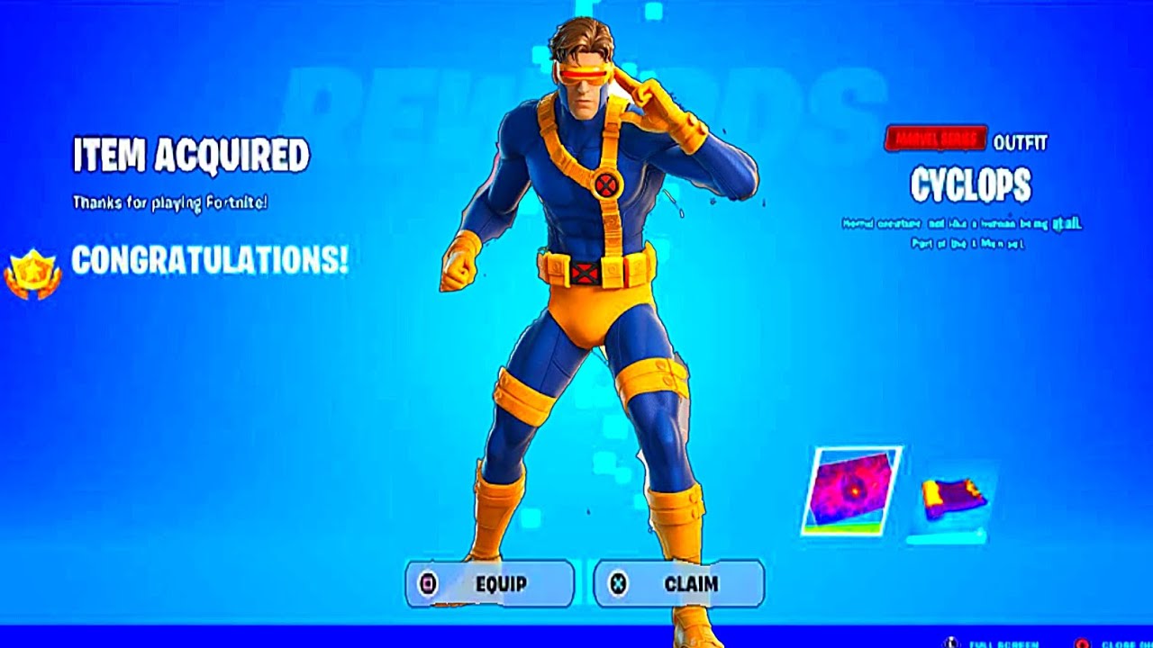 Como pegar de graça Ciclope , Colossus e Jubileu Fortnite 2024 Fortnite ...