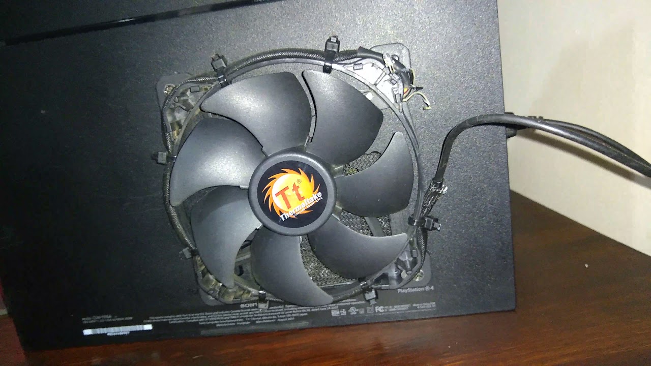 mod playstation 4 fan - YouTube