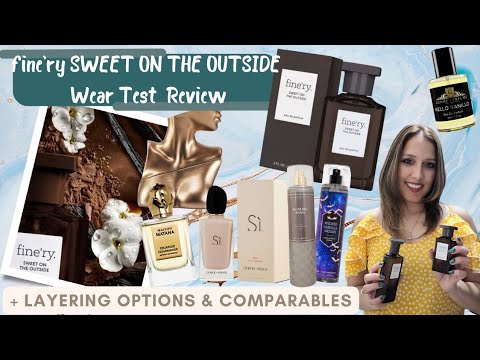fine'ry Week✨|SWEET ON THE OUTSIDE Wear Test Review|+Layering & Comparable Perfumes|Vanilla!❤️