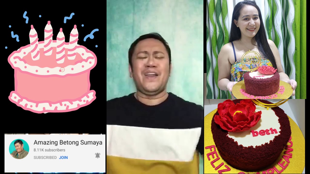 Betong Sumaya | BIRTHDAY GREETING from sir @Amazing Betong Sumaya | Comedy Actor - YouTube