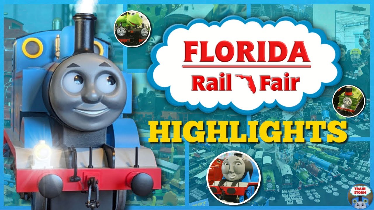 Florida Rail Fair | Thomas Highlights -January 2024 - YouTube