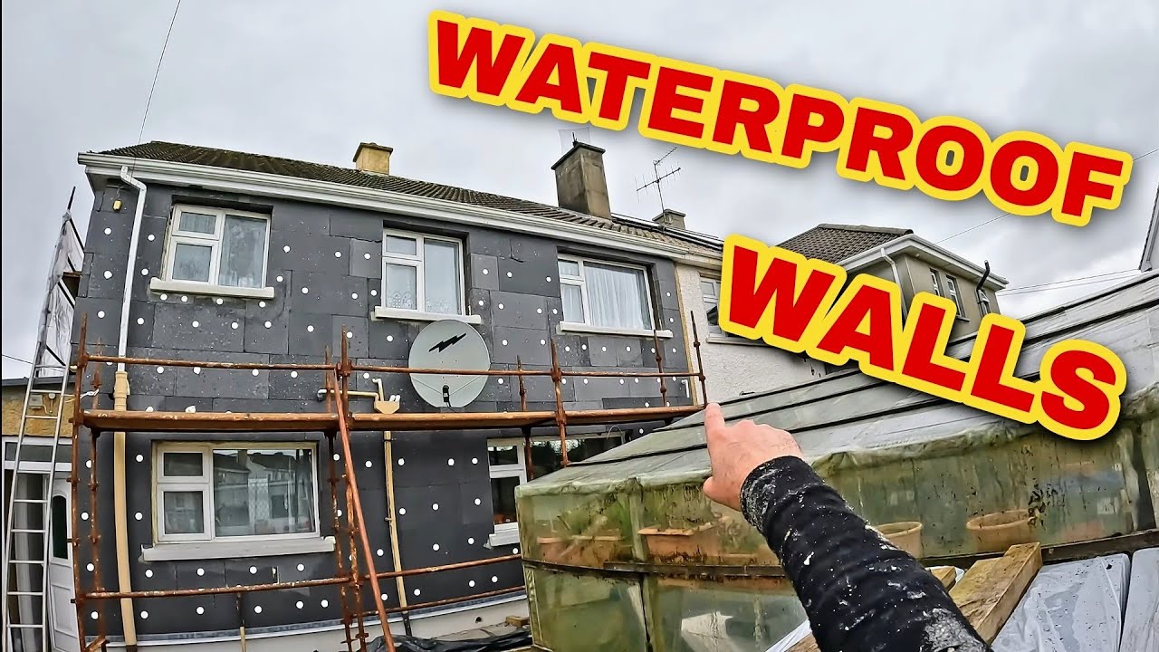 Make Your Walls Waterproof with ETICS... - YouTube