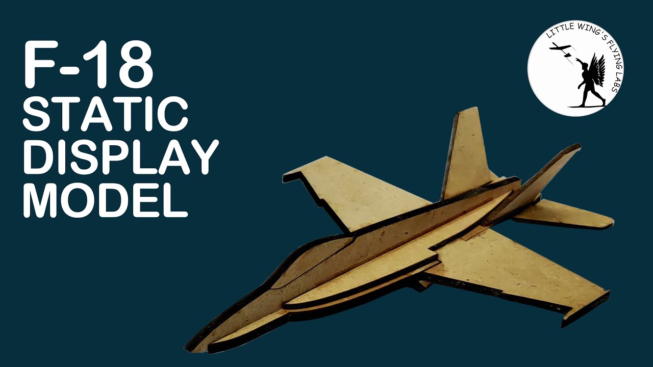 F-18 Static Display Model - YouTube