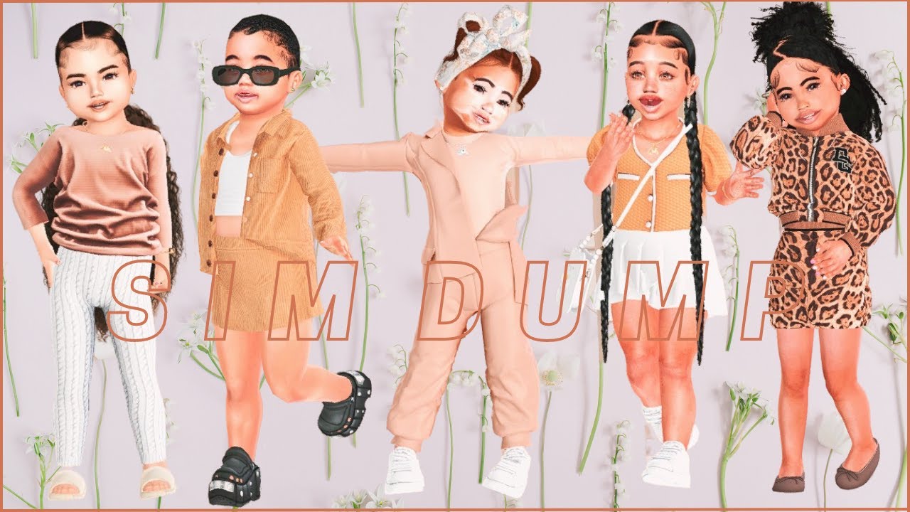 [Patreon] Female Toddler Sim Dump | CC Folder and Sim Download || SIMS ...