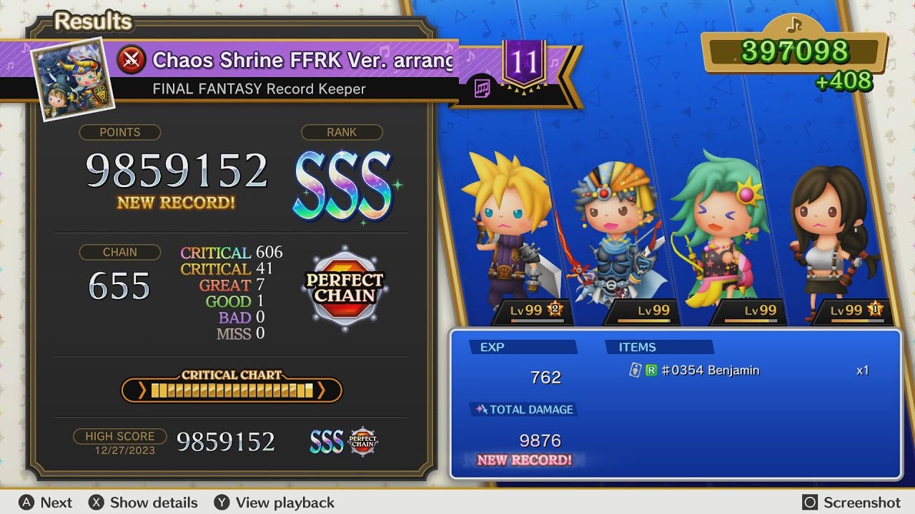 TFF: Final Bar Line - Chaos Shrine FFRK (FF1) [Supreme Difficulty ...