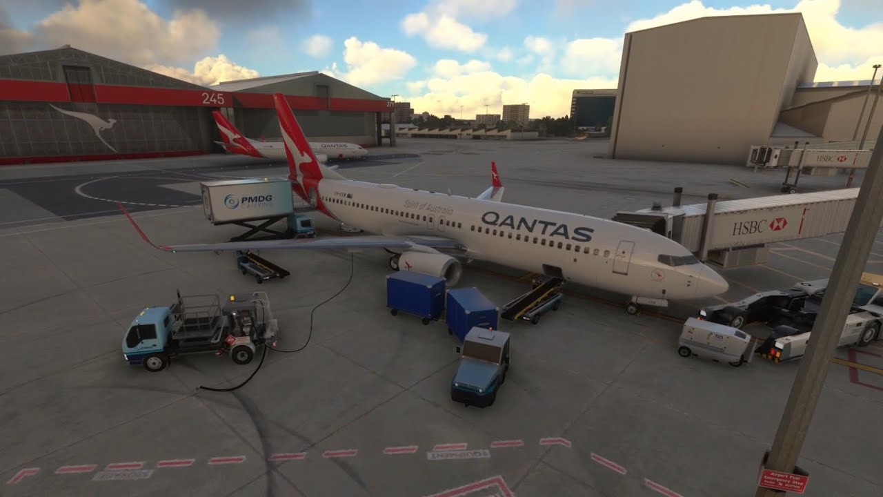 Sydney to Melbourne Qantas flight QF455 in MSFS20 - YouTube