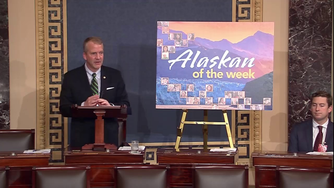 Sen. Dan Sullivan (R-AK) presents the Alaskan of the Week - July 13 ...