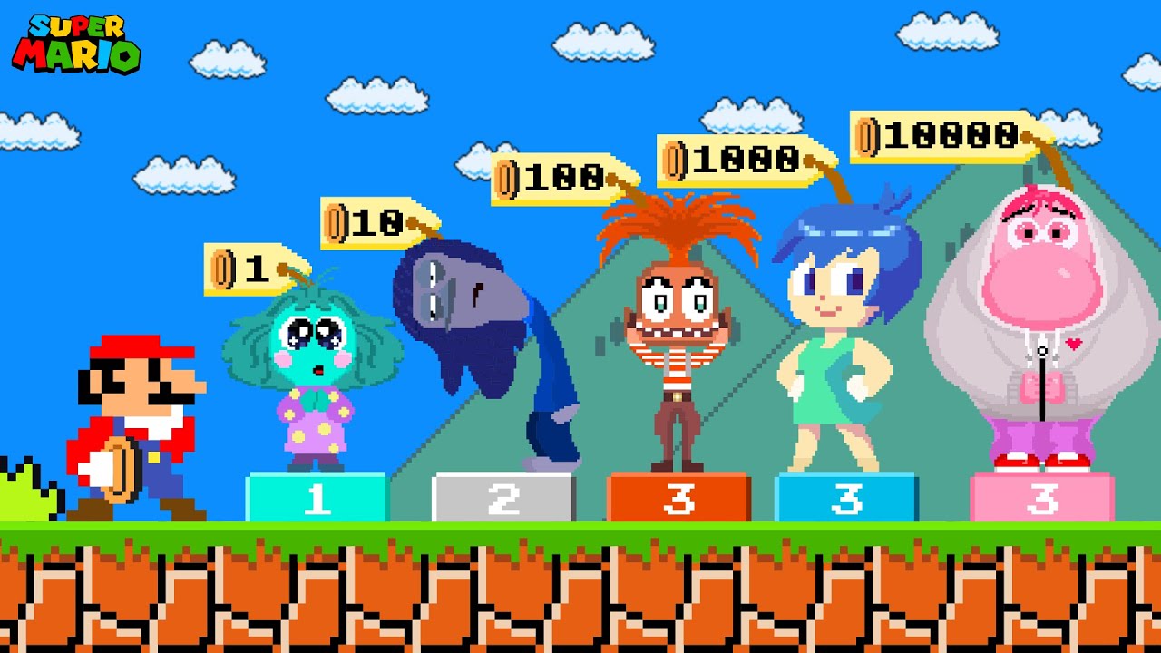 Mario Can Buy All Characters Inside Out (Part 2) - YouTube