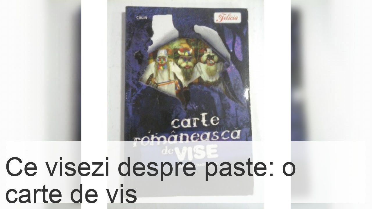 Visuri: despre ce visezi? - YouTube