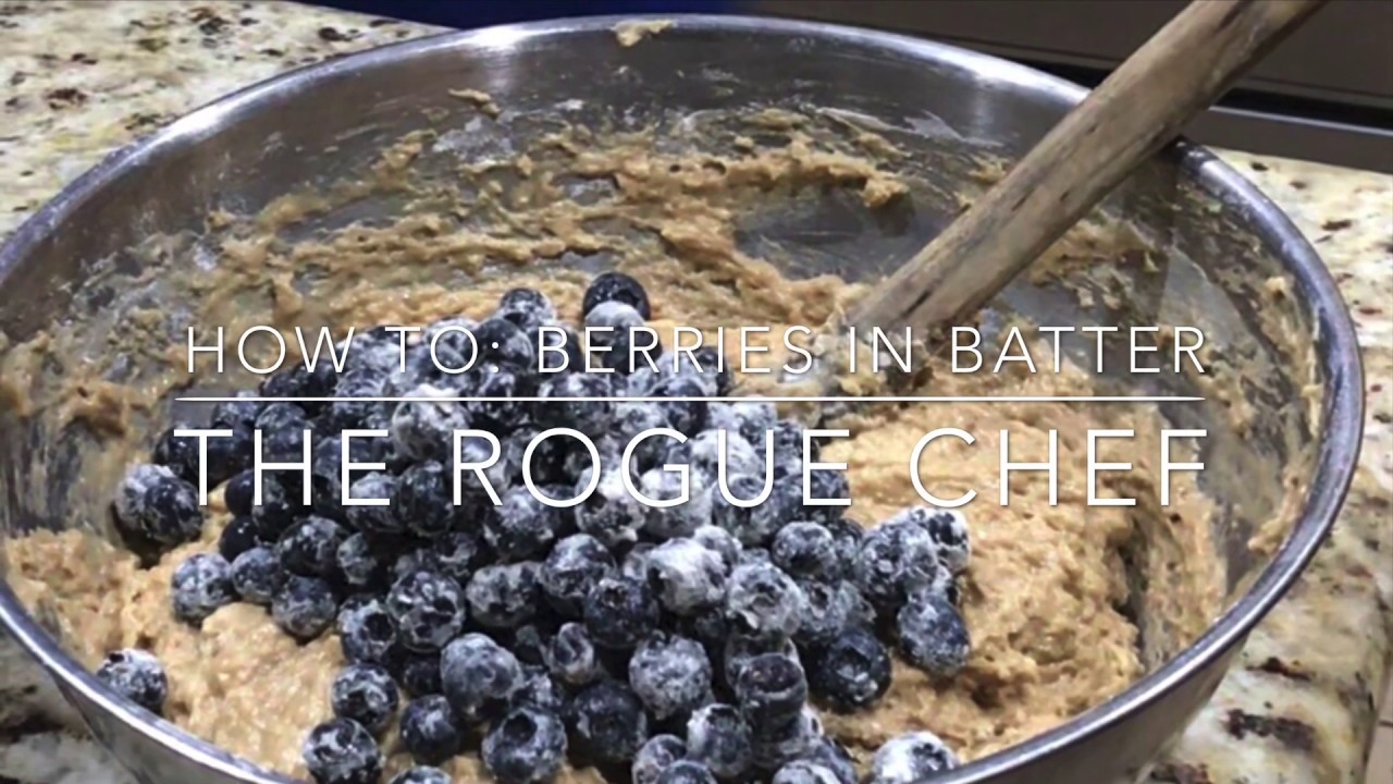 HOW TO: BERRIES IN BATTER | THE ROGUE CHEF BRANSON - YouTube