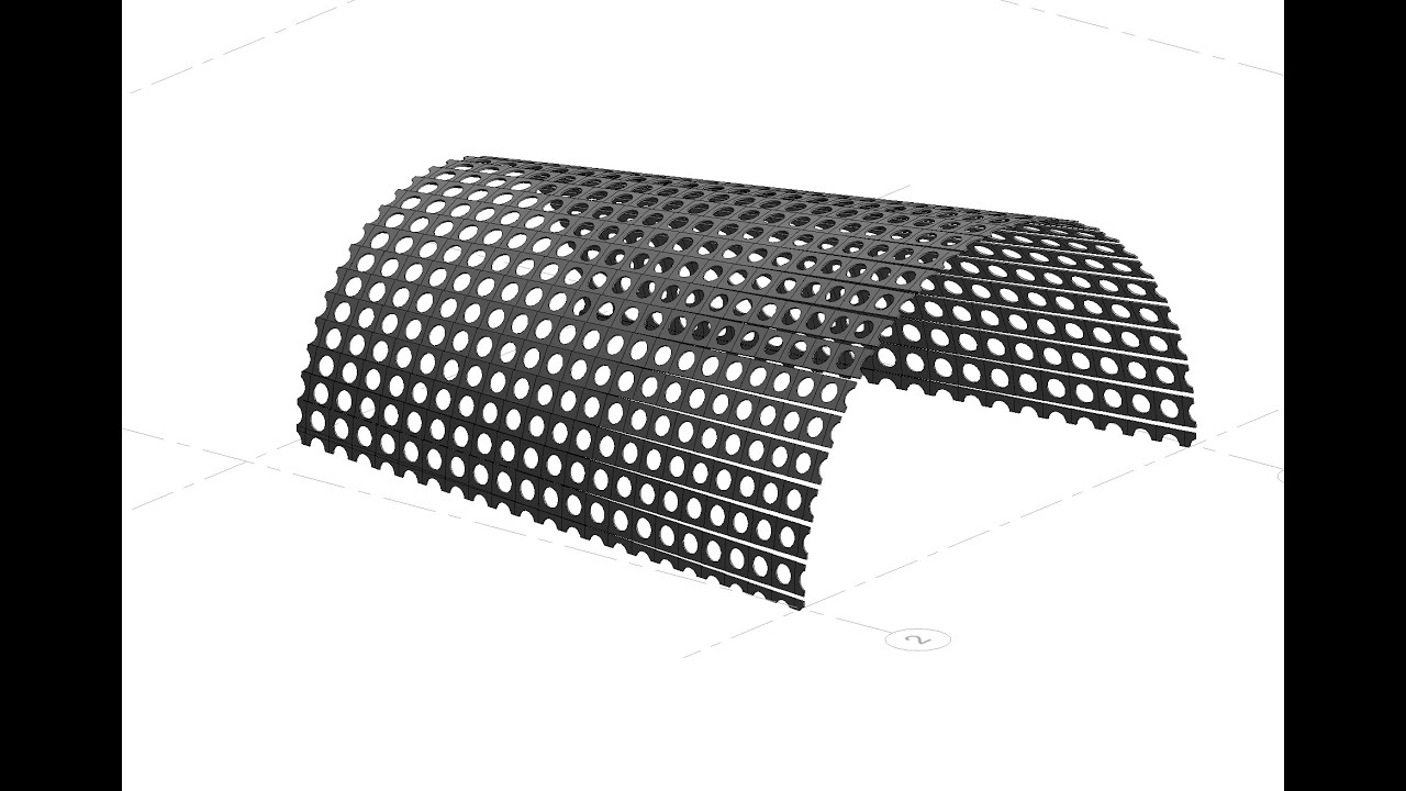 Mass surface patterns-Revit - YouTube