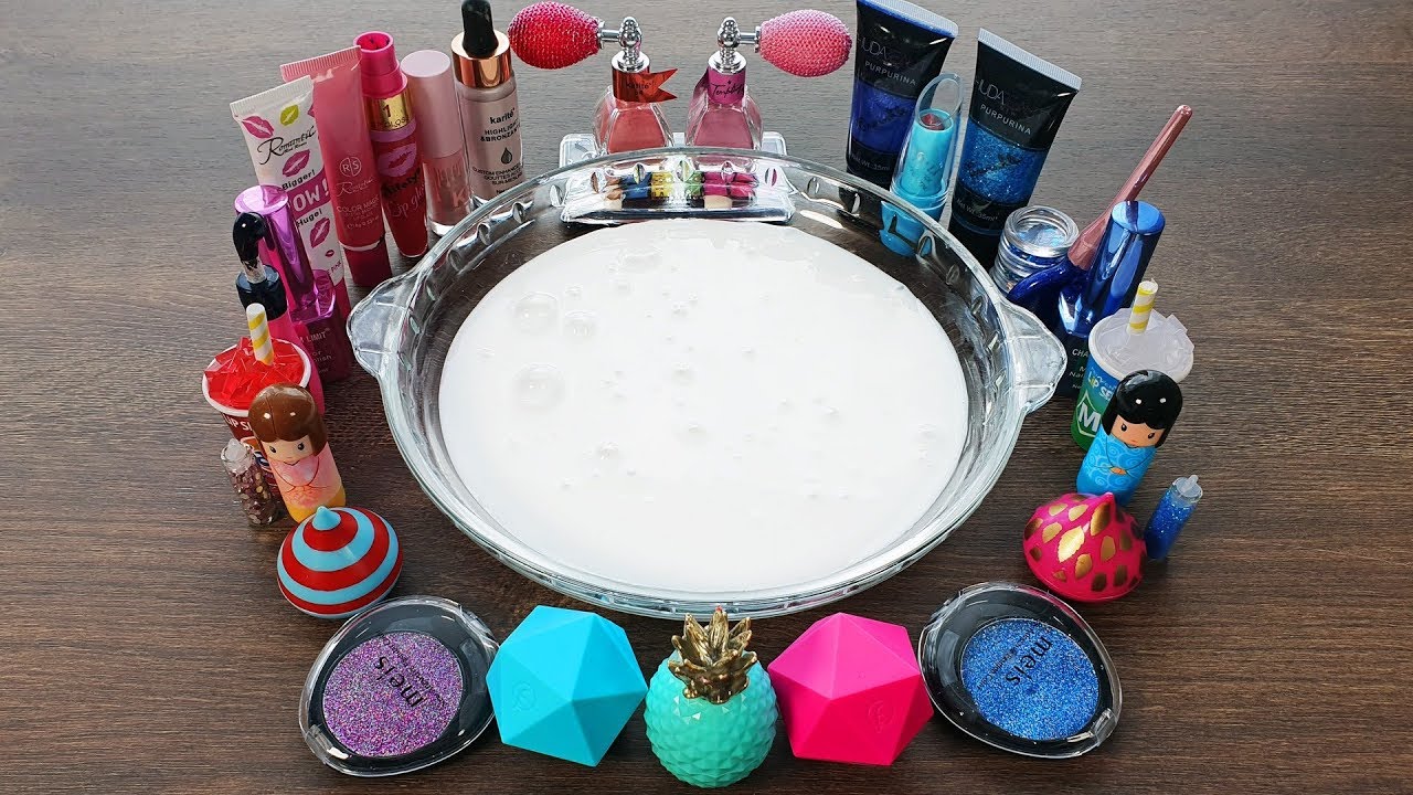 1 Hour Mixing Makeup into Slime Compilation - Satisfying Slime videos ...
