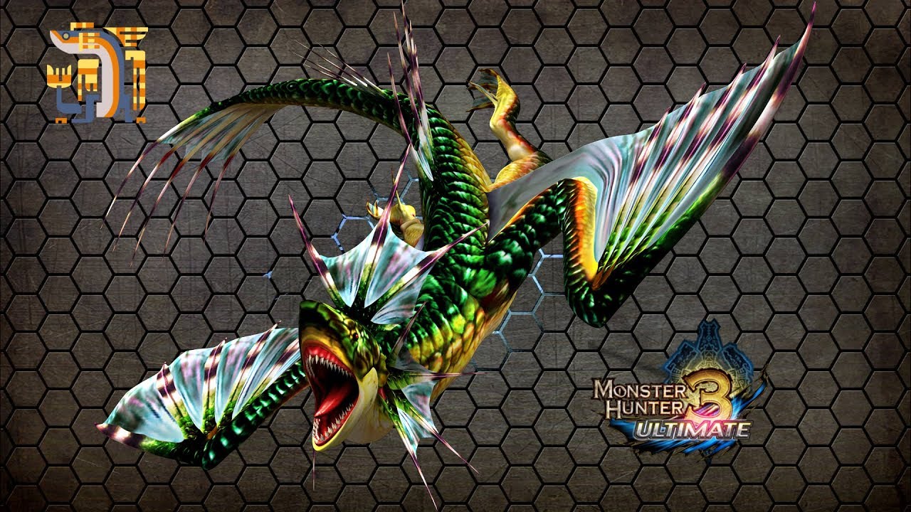 Monster Hunter Plesioth FIght | MH3U - YouTube