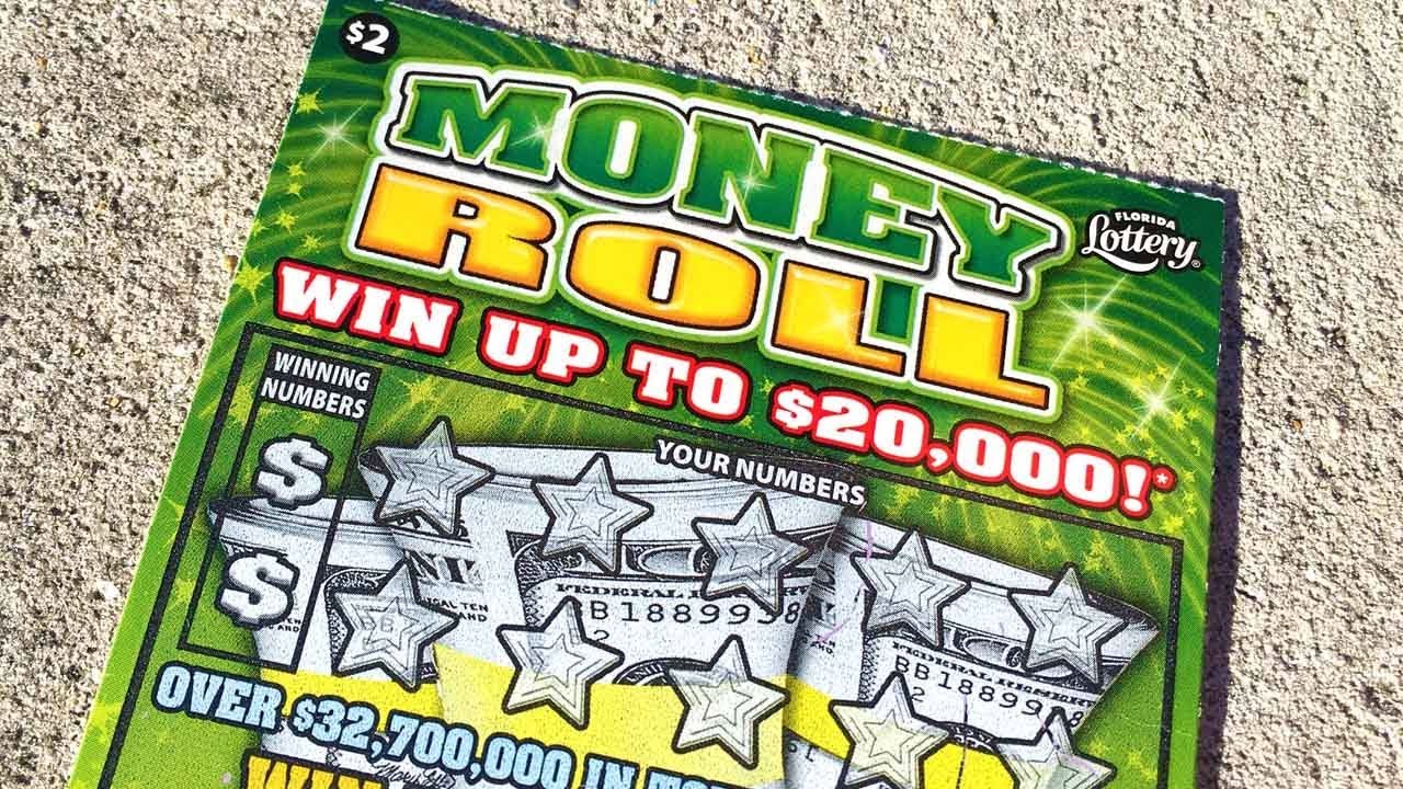 Florida Lottery Money Roll - YouTube