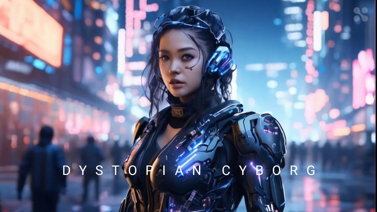 Asking AI to Create Dystopian Cyborg - YouTube