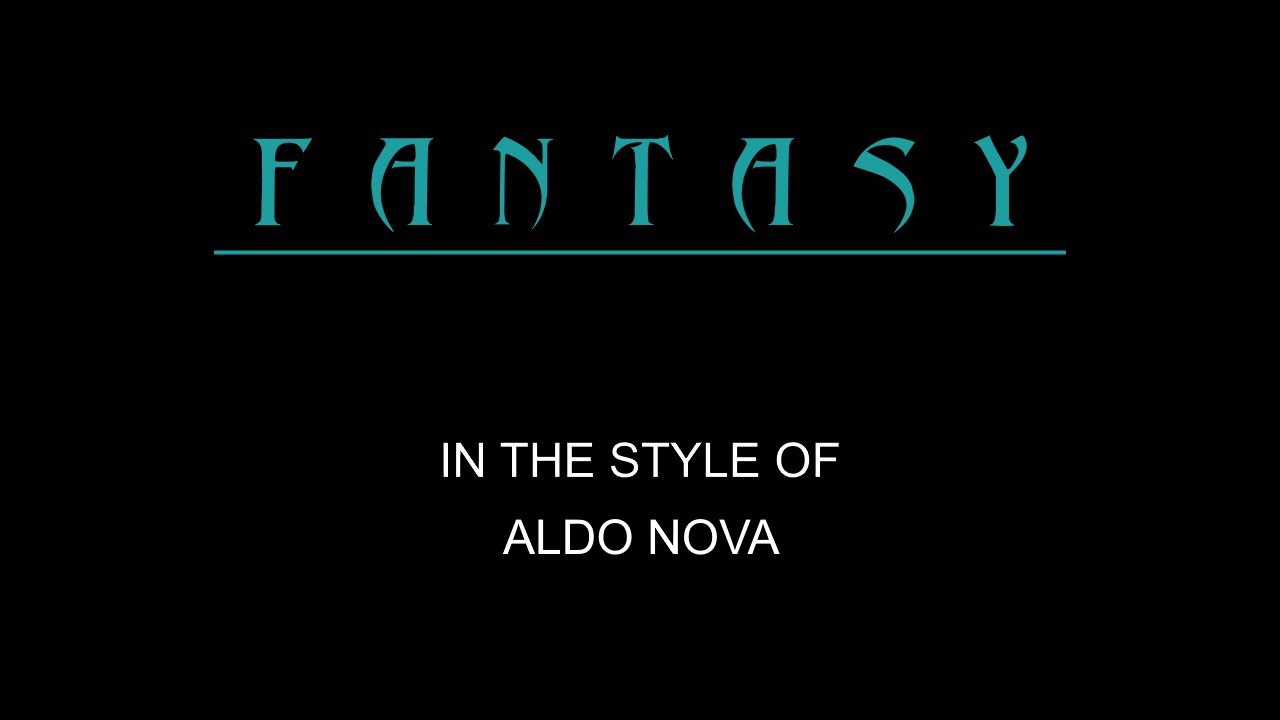 Aldo Nova - Fantasy - Karaoke - With Backing Vocals - Long Version ...