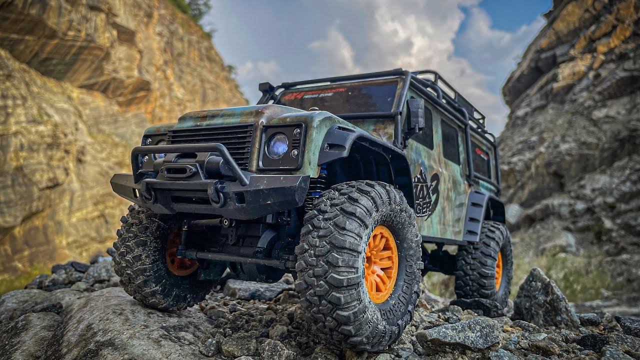 Defender Max Tiger 4X4 Rock Crawling Performance Part 02 | EpicRC - YouTube