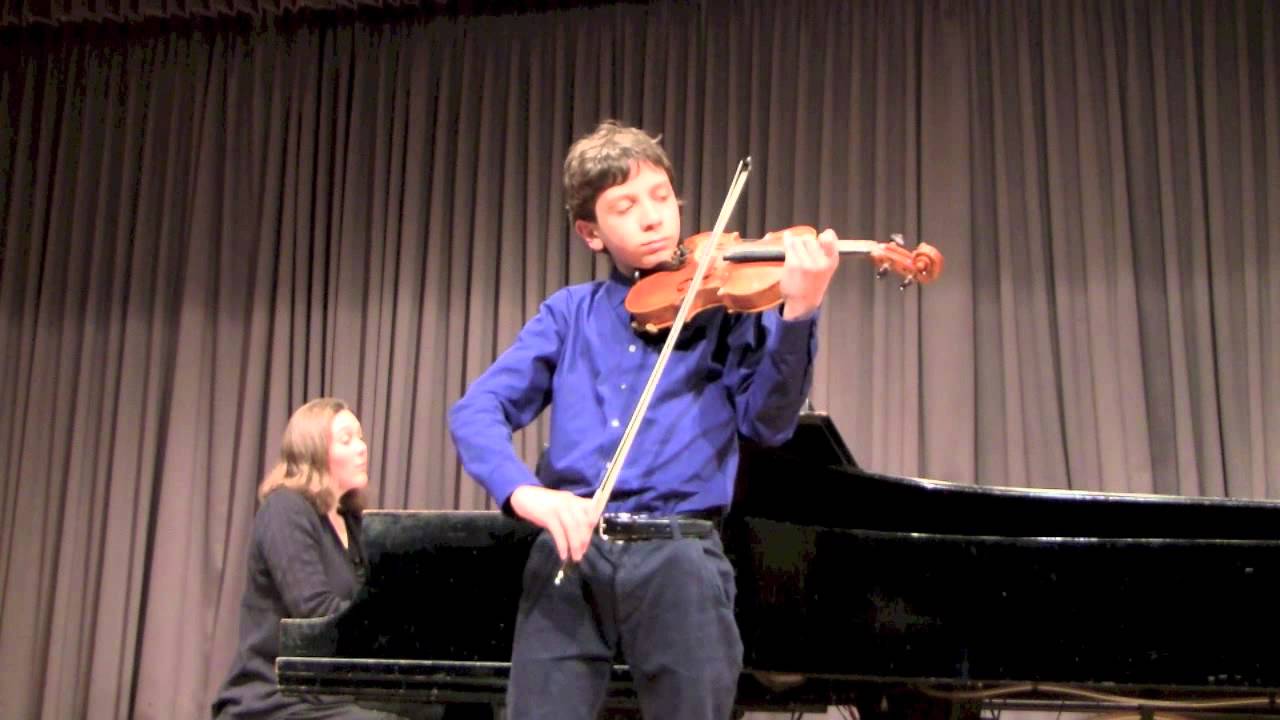Violin Recital - Seitz violin concerto No. 3 - YouTube