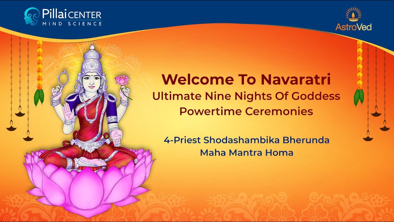 4 Priest Shodashambika Bherunda Maha Mantra Homa - 29/09/22 - 05.30AM ...