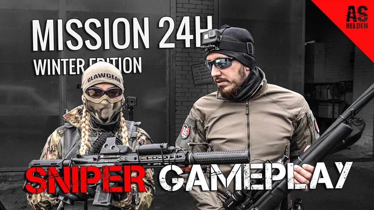Mission 24H VLOG + Airsoft Sniper Gameplay [ENG SUBTITLES] - YouTube