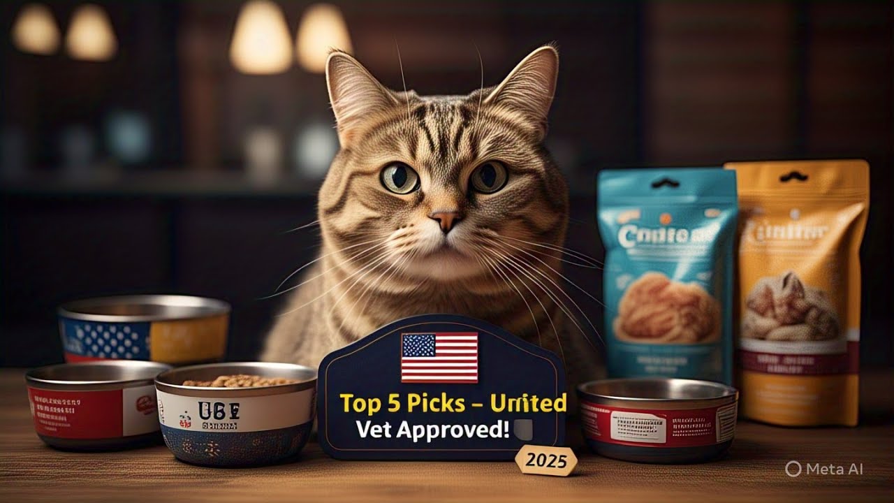 #Top 5 Best Cat Foods in the USA 2025.#Best Cat Food in 2025?These 5 ...