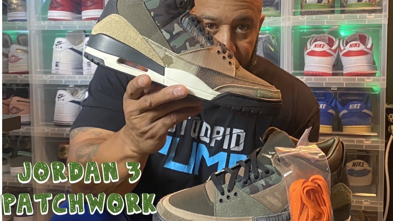 Jordan 3 Patchwork…sleeper shoe of 2021? - YouTube