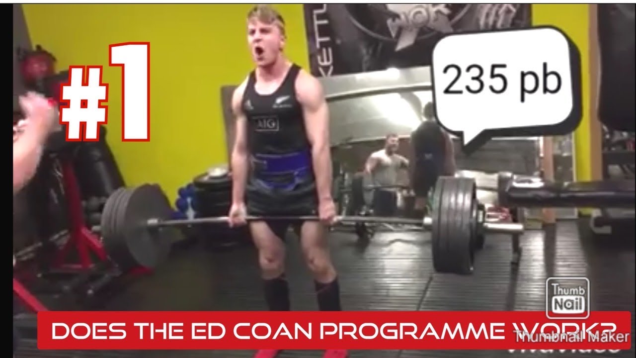 Does the ED COAN DEADLIFT PROGRAM WORK? 230KG/507LBS RAW DEADLIFT ...