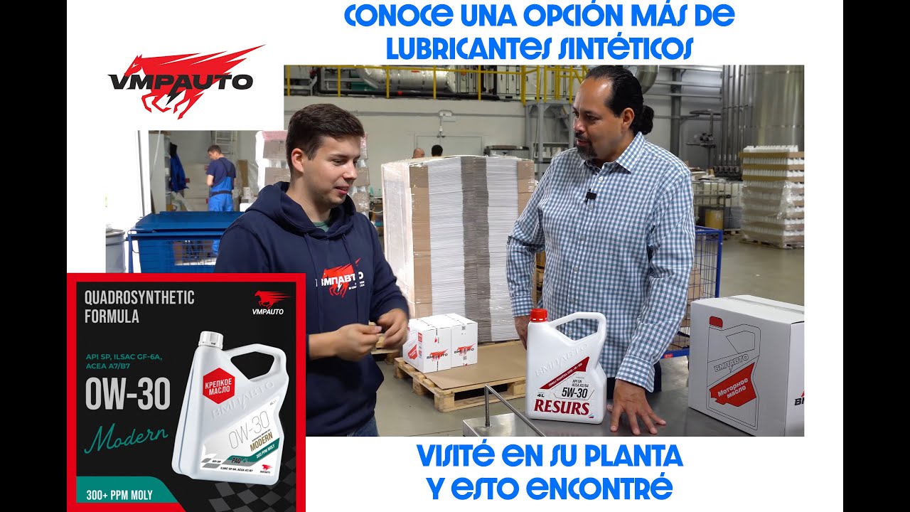 Planta de lubricantes RESURS VMPAUTO. Viajé al otro lado del mundo para ...