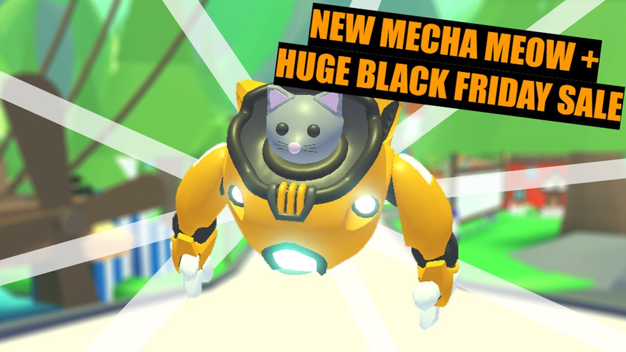 HOW TO GET THE NEW MECHA MEOW! AND HUGE BLACK FRIDAY SALE! (Roblox ...
